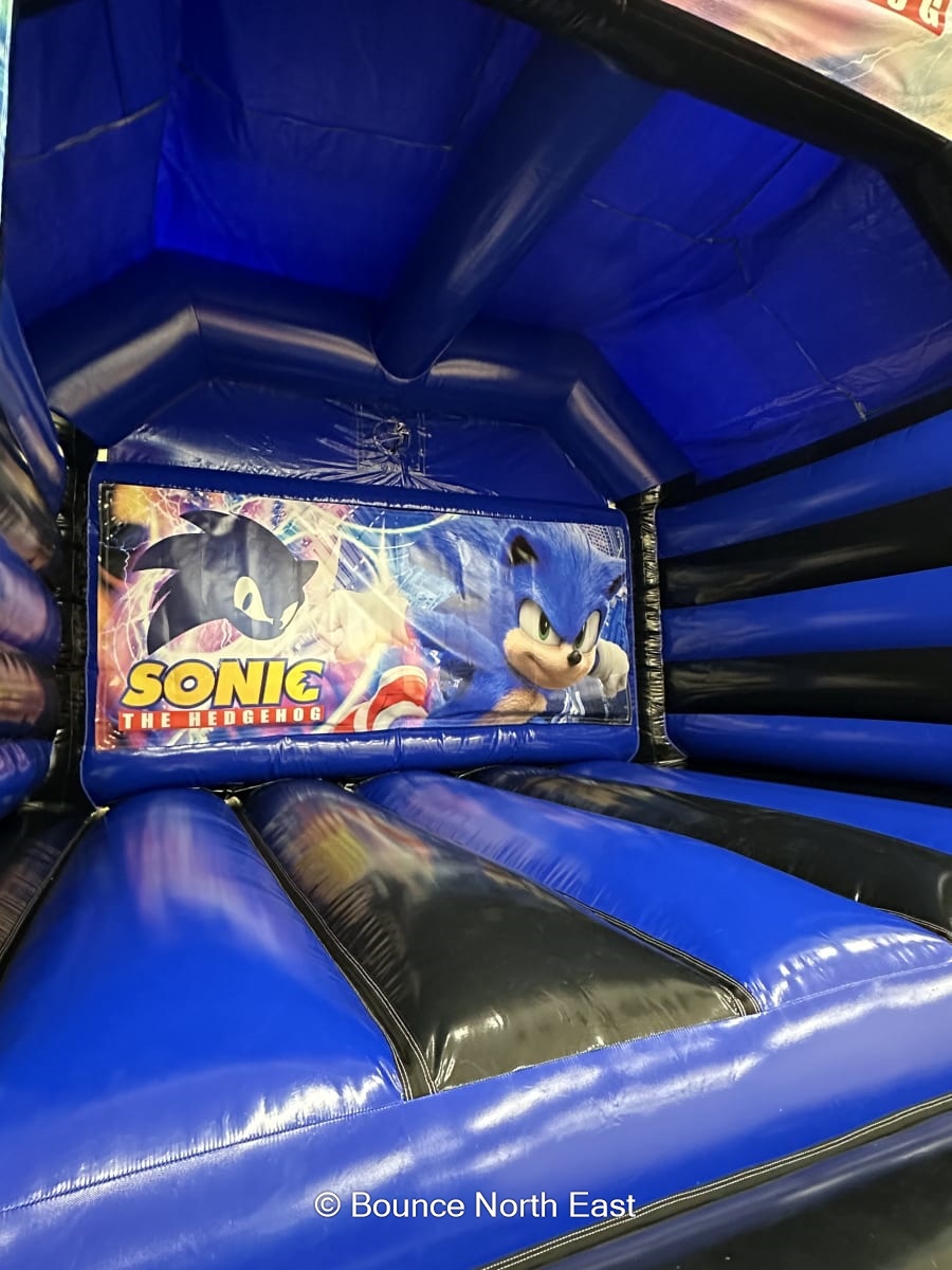 16ft x 16ft Big Sonic Bouncy Castle - Bouncy Castle Hire and Kids Party ...