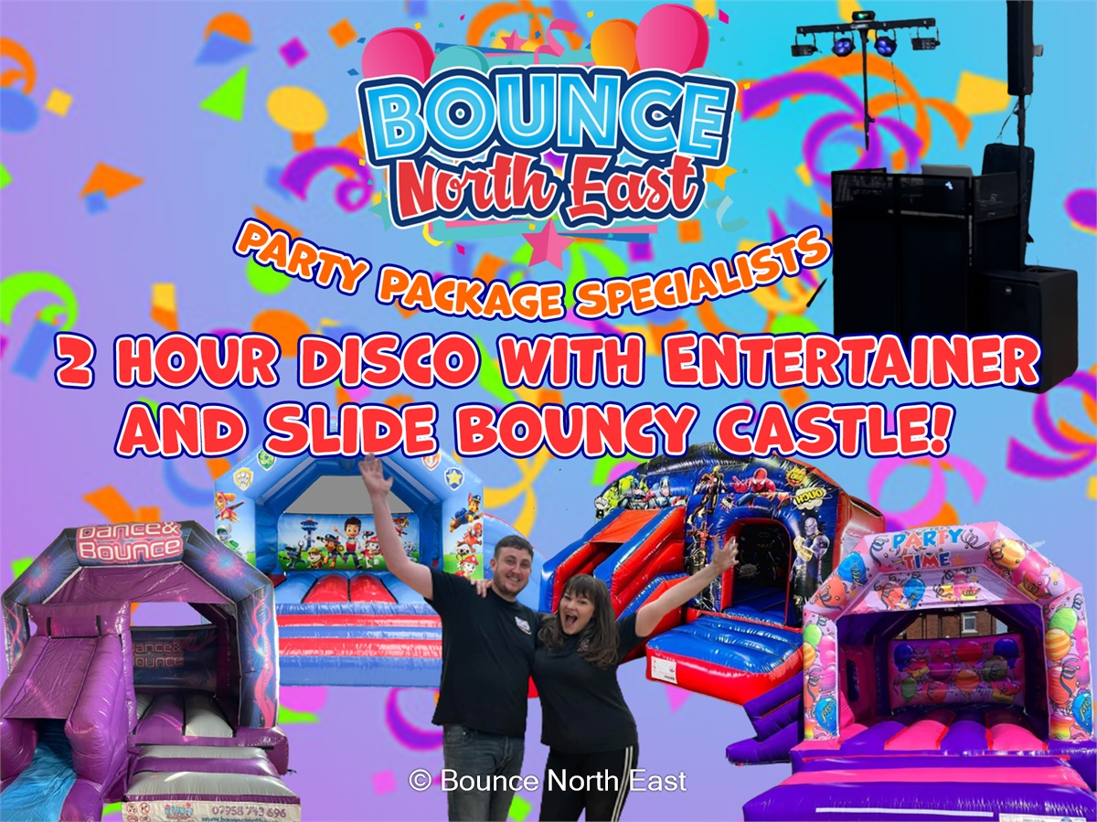 Kids Disco Party Packages - Bouncy Castle Hire and Kids Party Packages ...