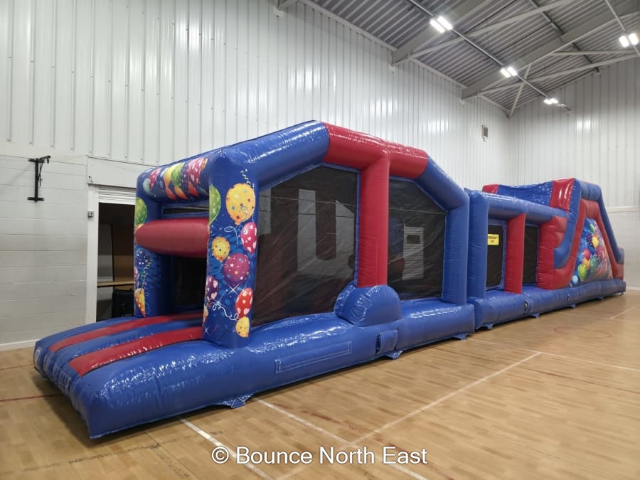 50ft Party Obstacle Course - Bouncy Castle Hire and Kids Party Packages ...