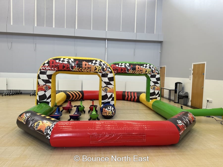 Didicar Race Track with 6 Didcars - Bouncy Castle Hire and Kids Party ...