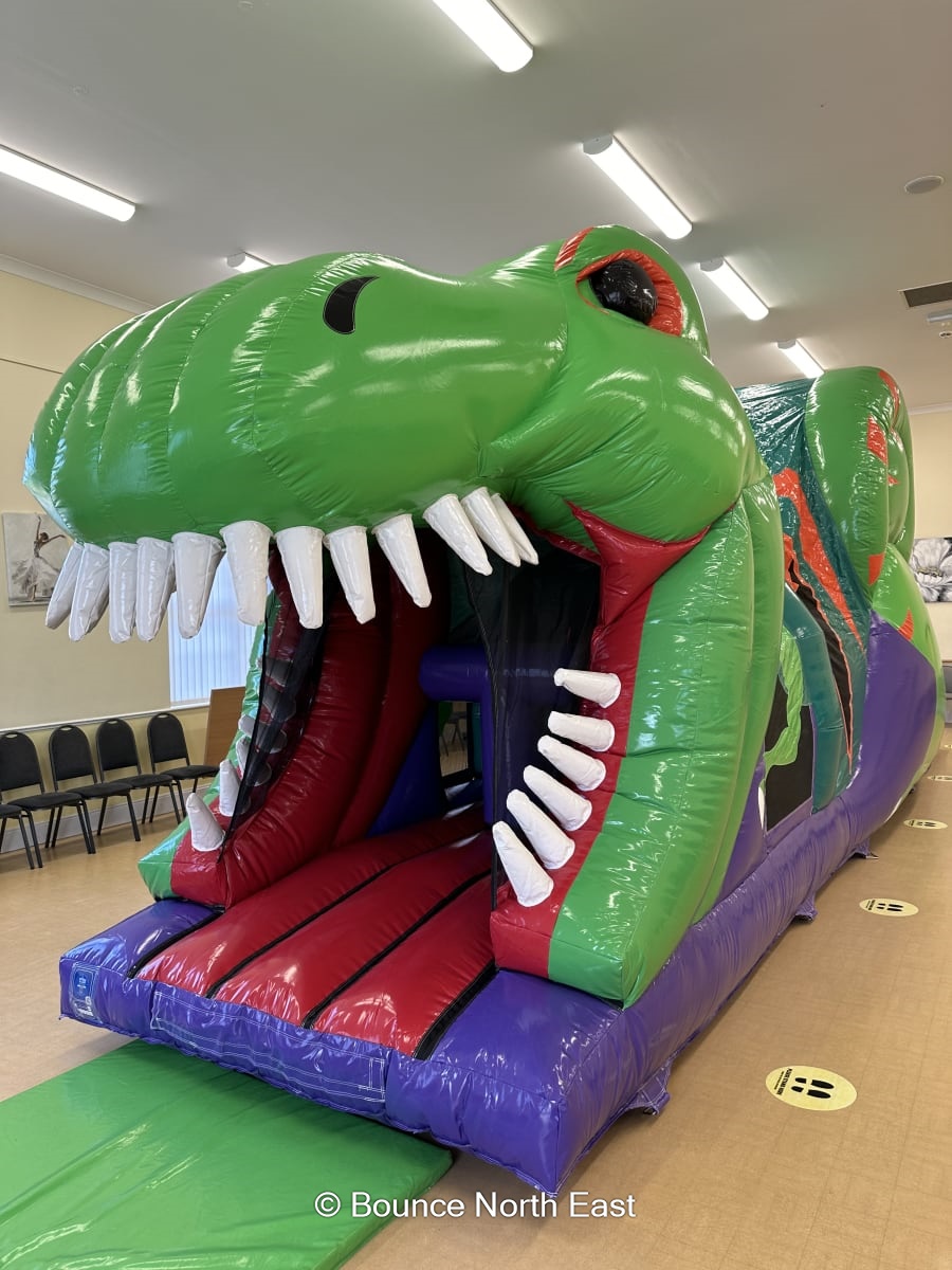 3D Dinosaur Obstacle Course - Bouncy Castle Hire and Kids Party ...