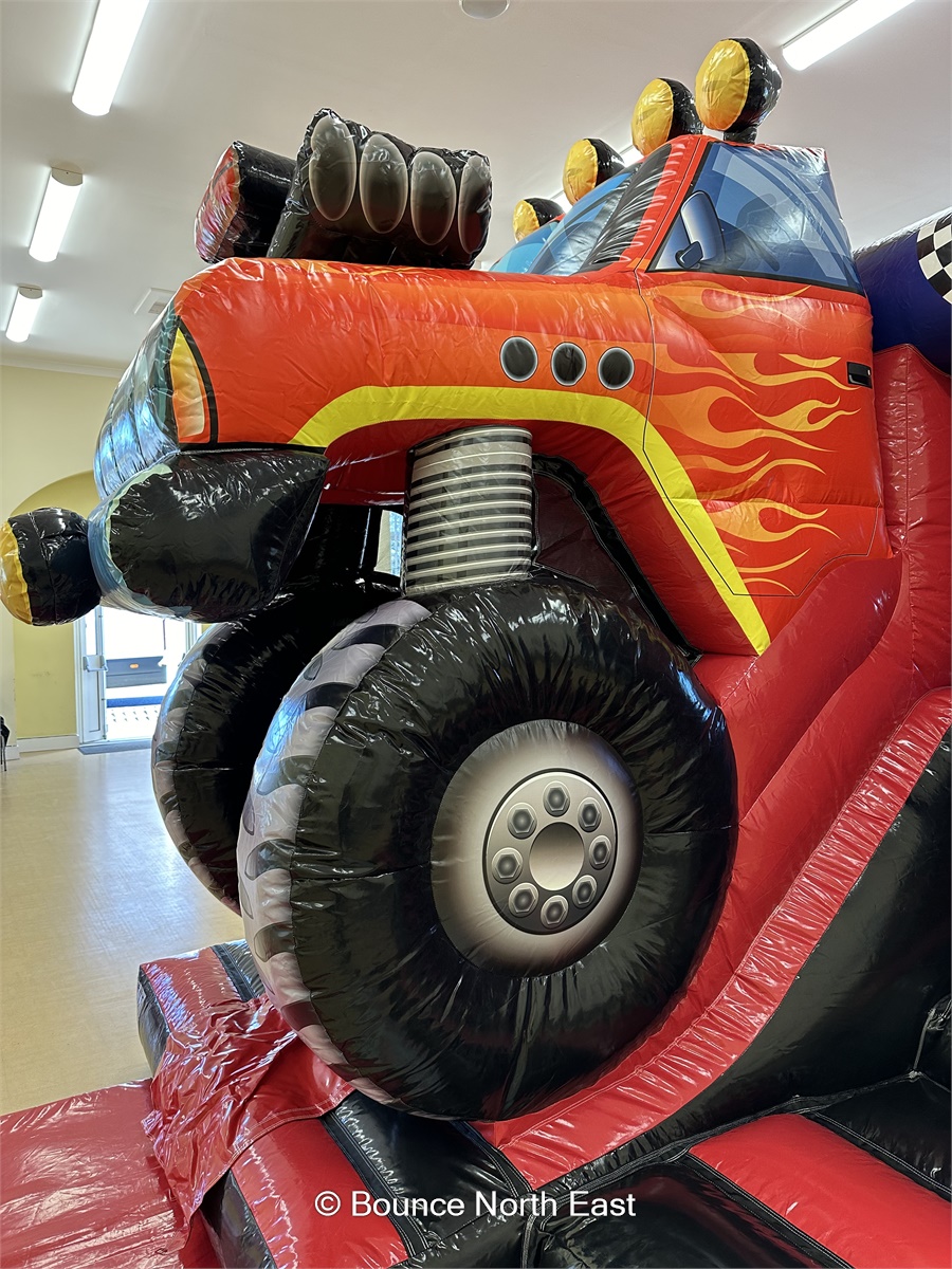 Monster Truck Party Package - Bouncy Castle Hire and Kids Party ...