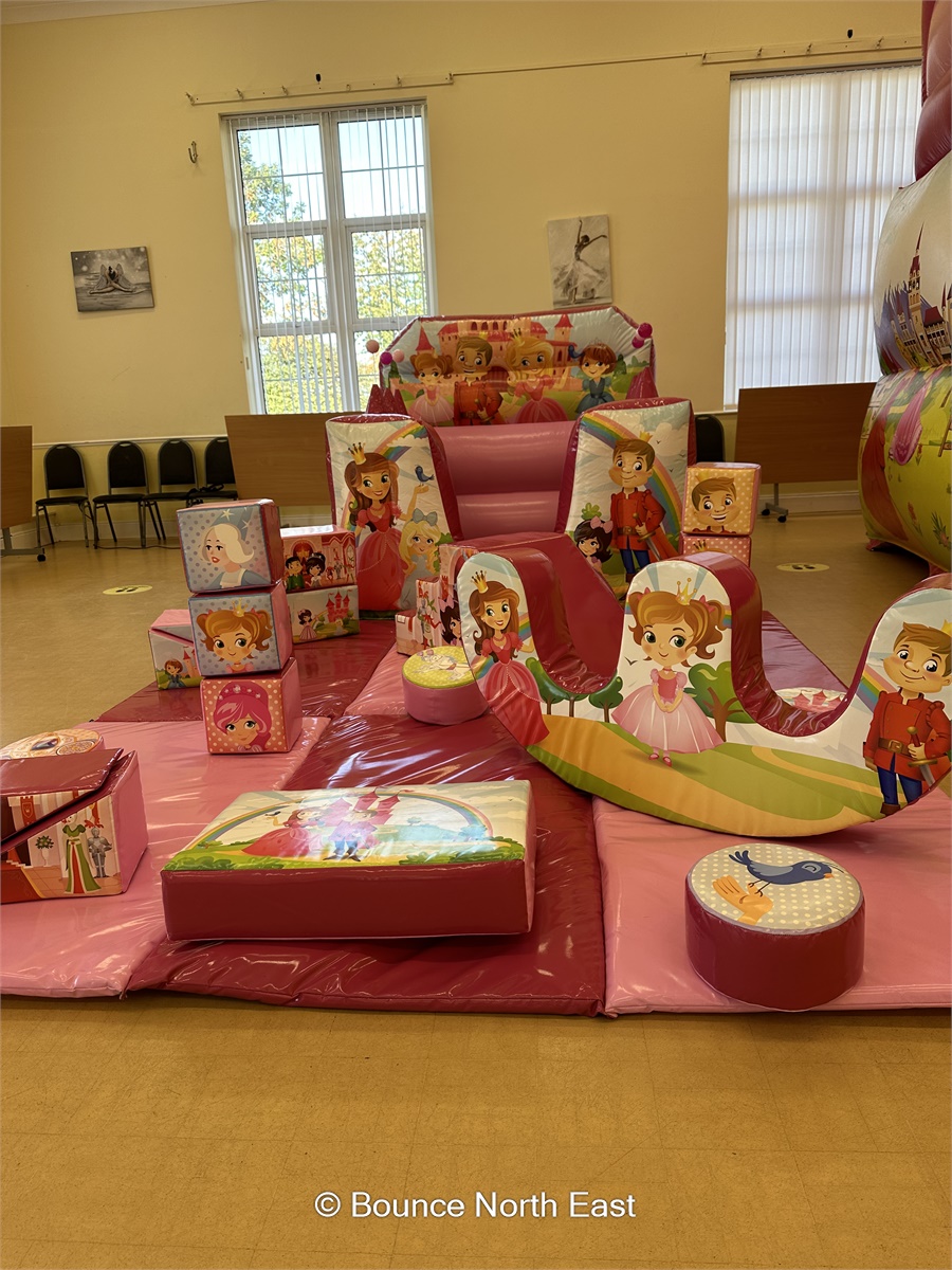 Princess Slide & Soft Play Package - Bouncy Castle Hire and Kids Party ...